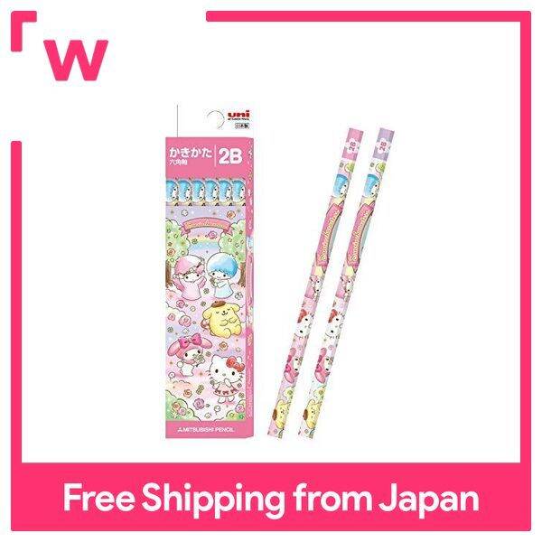 Hello Kitty pensil Mitsubishi 2B 1 lusin kotak kertas K56002B | Lazada ...