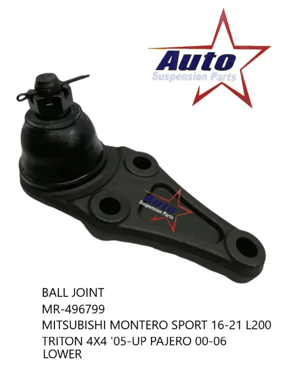 BALL JOINT ( MR-496799 / 4013A090 ) MITSUBISHI MONTERO SPORT L200 ...