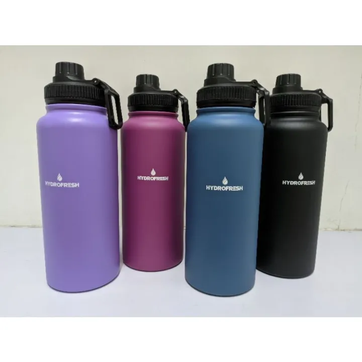 Hydrofresh Vacuum Flask / Stainless Steel with Sporty Handle | Lazada PH