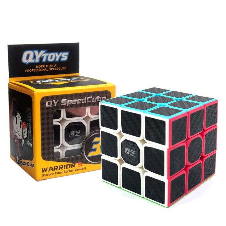 QiYi Warrior S Version 3x3x3 Speed Rubik's Cube Carbon Fiber | Lazada PH