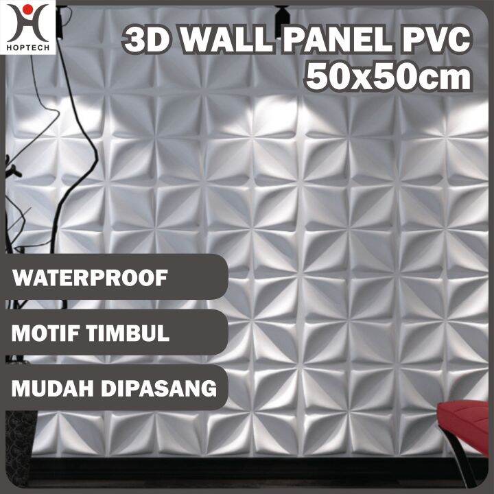 WALL PANEL 3D PVC / WALLPAPER DINDING / WALL PANNEL | Lazada Indonesia