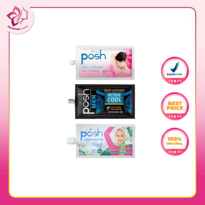 POSH DEO LOTION SACHET 11 GRAM SERIES | Lazada Indonesia