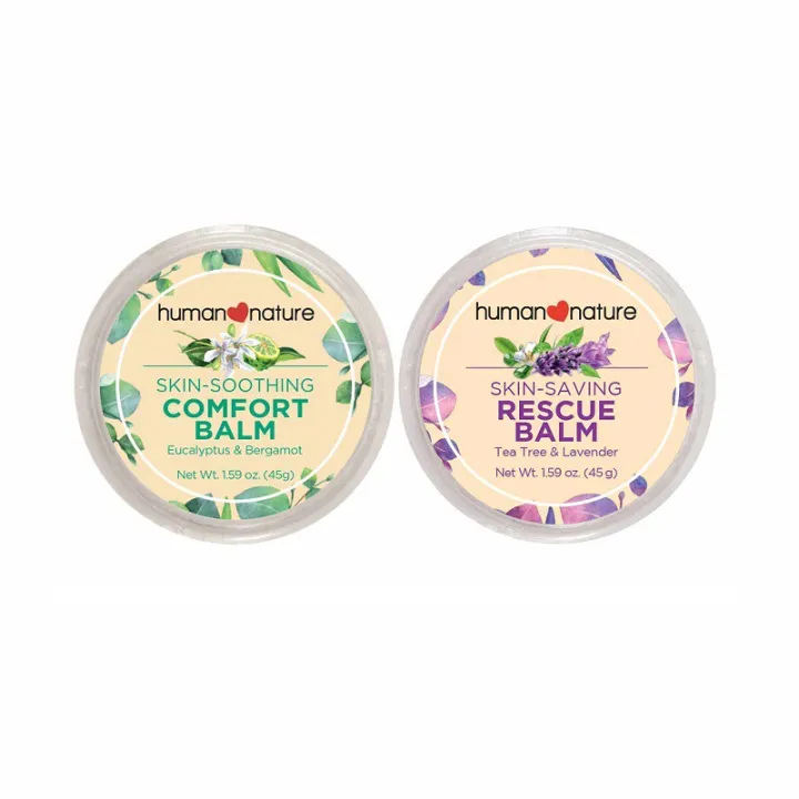 Human Nature Wellness Balm: Rescue Balm / Comfort ( Soothing ) Balm ...