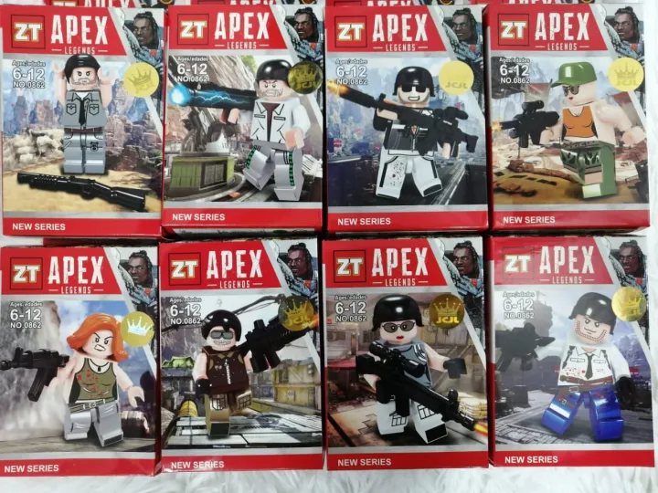 TNLTOYSTORE ZT APEX LEGENDS LEGO SET 8in1 (0862) | Lazada PH
