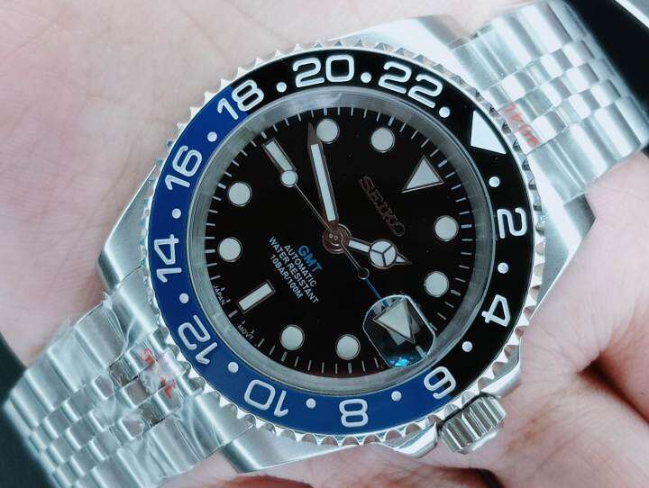 NH34 GMT Movement Solid Stainless steel Batgirl Custom Build | Lazada PH