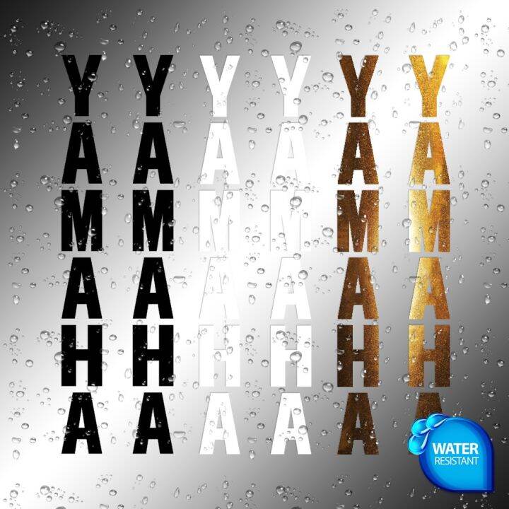 Stickers | 2x Yamaha Vertical | Decals | Stripes | Fairings | Vinyl ...