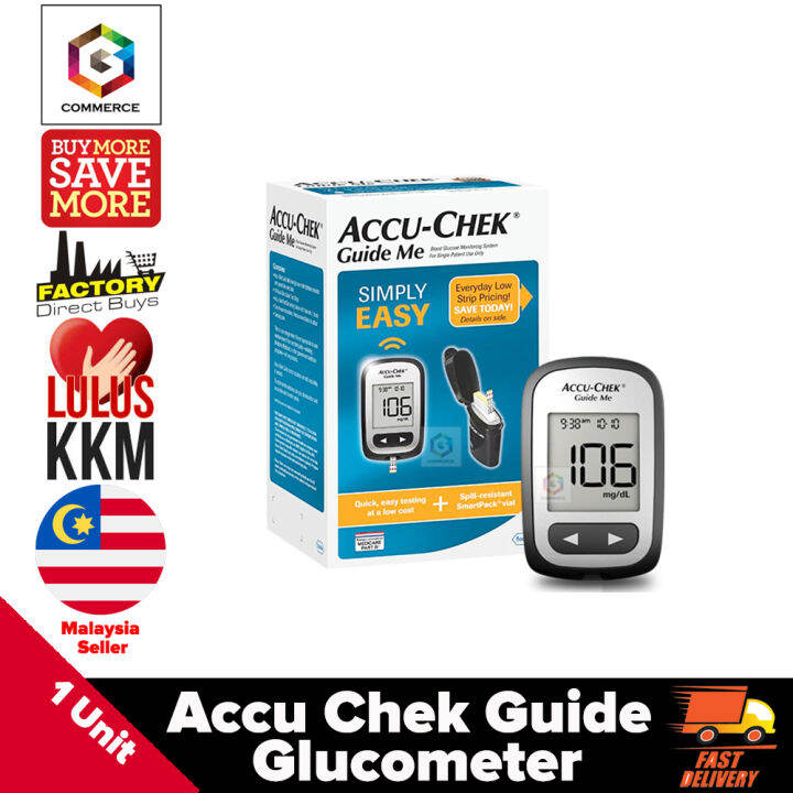 Accu Chek Guide Me Glucometer / Test Strip | Lazada