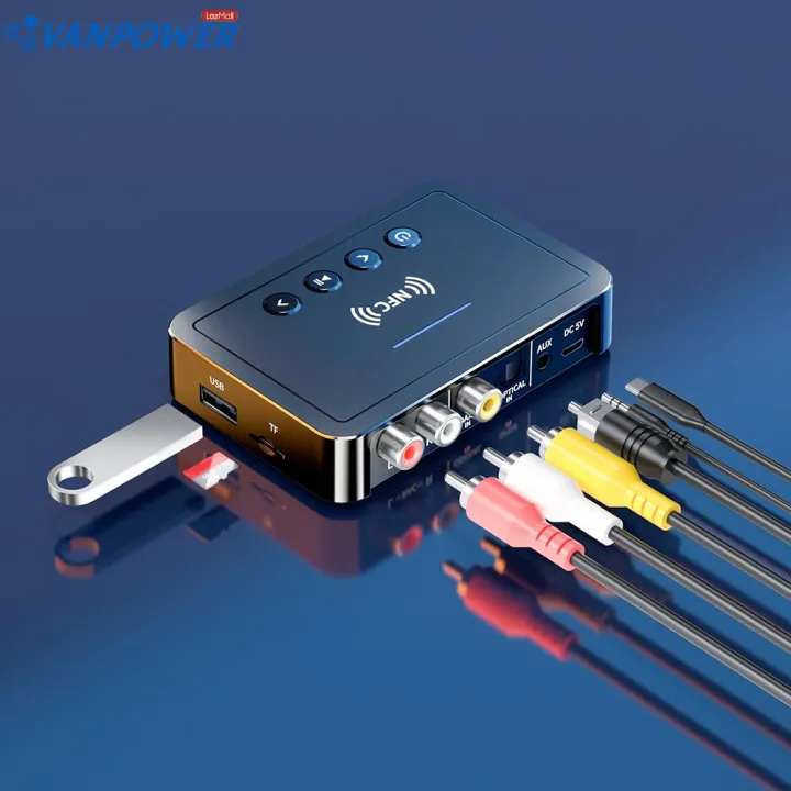 NFC USB Bluetooth 5.0 Transmitter Receiver 3 in 1 Wireless Receiver ...