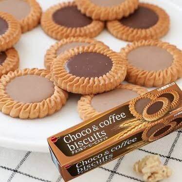 Bourbon Choco & Coffee biscuit เบอร์บอน บิสกิตสอดไส้ช็อกโกแลตและกาแฟ ...