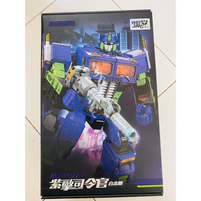 WEI JIANG OPTIMUS PRIME EVANGELION VER MPP10-E EVA MOD TRANSFORMER ...