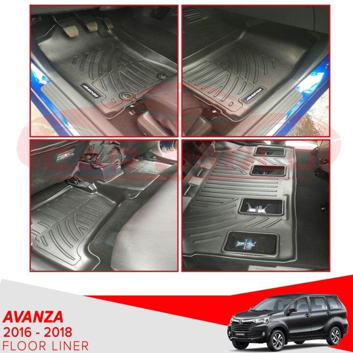 mE7EYIKP Floor Liner Deep Dish Matting For Toyota Avanza 2012 - 2021 ...