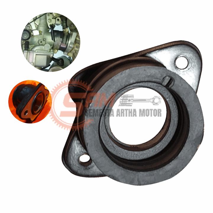 Manipul Karet Intake Manifold Motor Honda Old Tiger Lama Sambungan Carbu Manipol | Lazada Indonesia