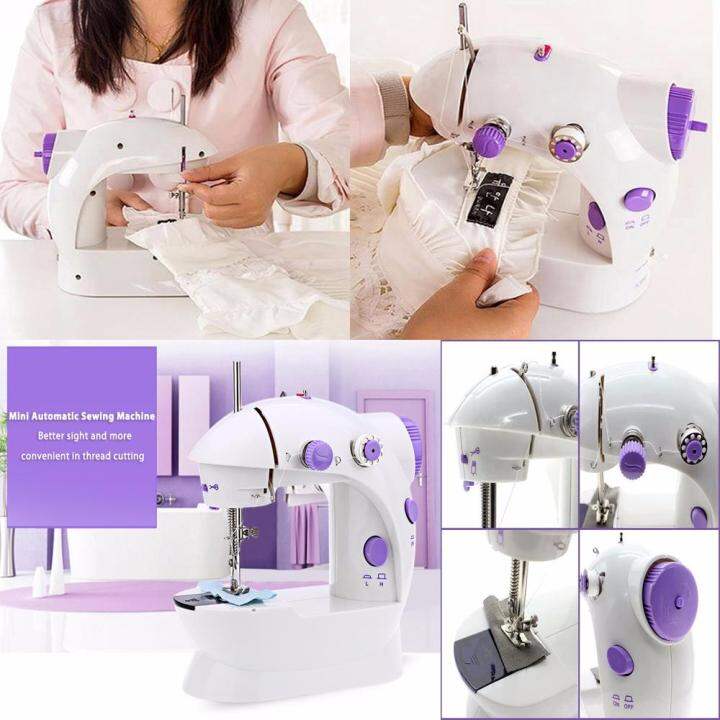 Portable Handheld Mini Electric/Charger Powered Sewing Machine | Lazada PH