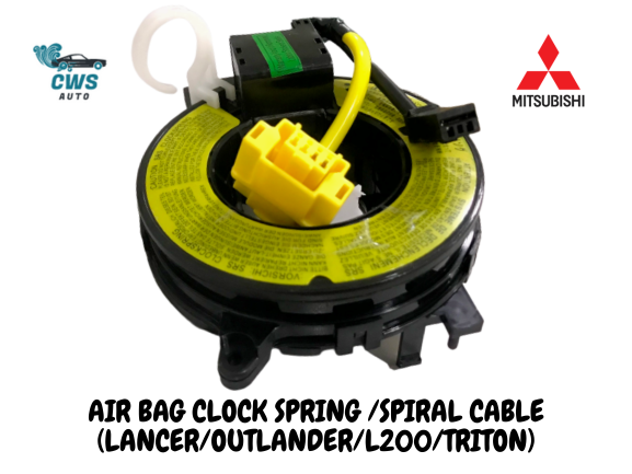 MITSUBISHI AIR BAG CLOCK SPRING / SPIRAL CABLE FOR MITSUBISHI LANCER ...