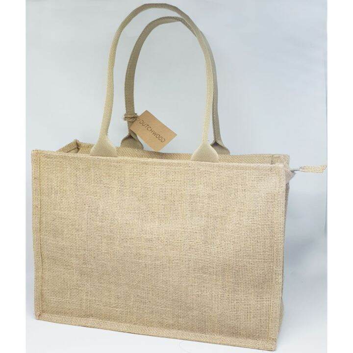 Tas Goni Laminasi / Tas Bahan Goni Laminasi / Jute Bag | Lazada Indonesia