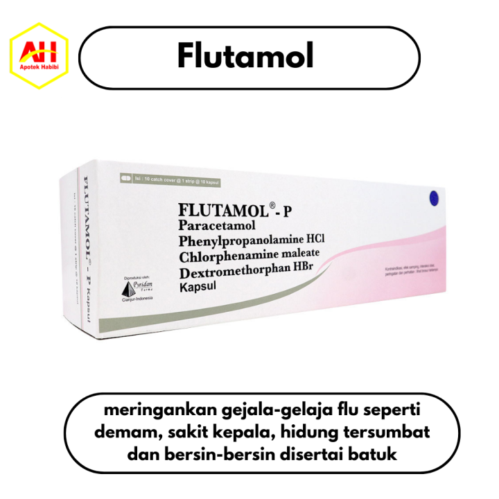 Flutamol Kaplet | Lazada Indonesia