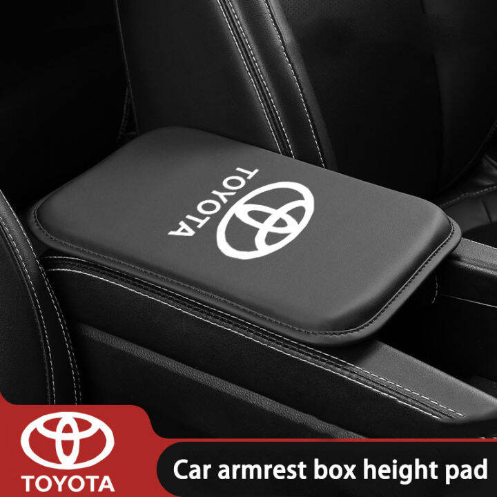Car Armrest Pad Universal Leather Auto Center Console Storage Box Cover ...