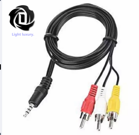 ABS CBN TV Plus 1.5M Heavy Duty Audio Video Cable Rca 1X3 | Lazada PH