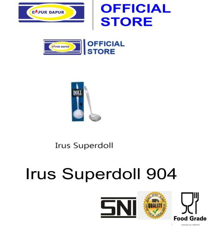 Irus sop Superdoll 904 | Lazada Indonesia