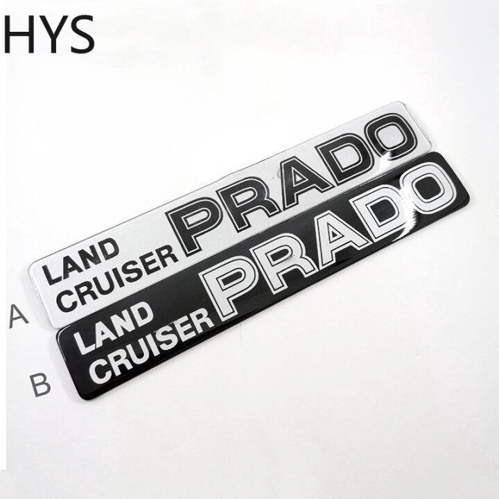 HYS 1 x ABS LAND CRUISER PRADO Logo Car Auto Side Rear Emblem Badge ...