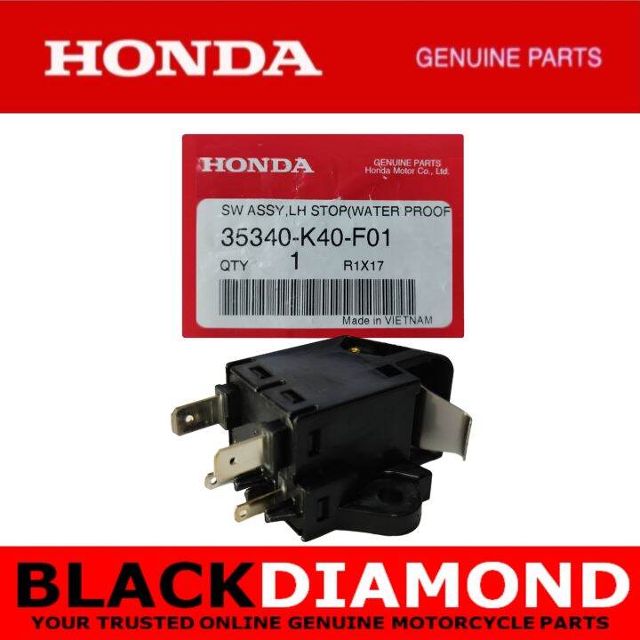 JOEY - ORIGINAL HONDA ADV 150 | SWITCH ASSEMBLY, LEFT HANDLE STOP ...