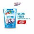 Cling Glass Cleaner Ocean Fresh Pouch 425ml | Lazada Indonesia