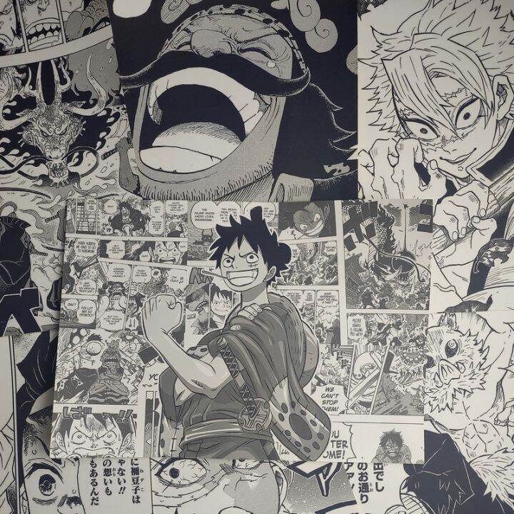 {Daluo Home}อะนิเมะมังงะแผงโปสเตอร์สติกเกอร์ติดผนังกาวตนเองอะนิเมะวอ ...