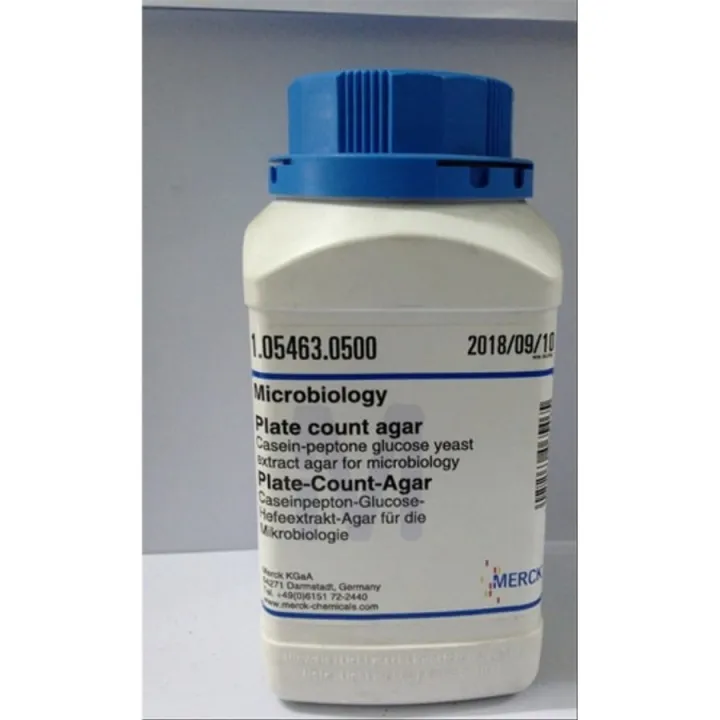 Plate Count Agar / PCA / Media Mikrobiologi / Media PCA MERCK | Lazada ...