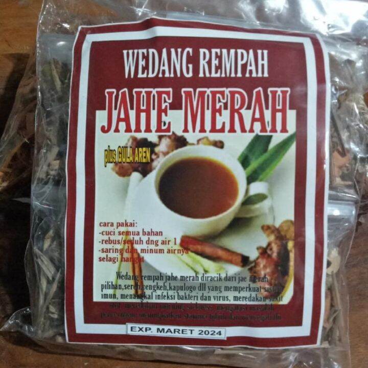 Wedang Rempah Jahe Merah Minuman Jamu Herbal Tradisional Pegal Linu ...