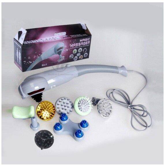 8 in 1 Far Infrared Magic Massager Hammer body Massager | Lazada PH