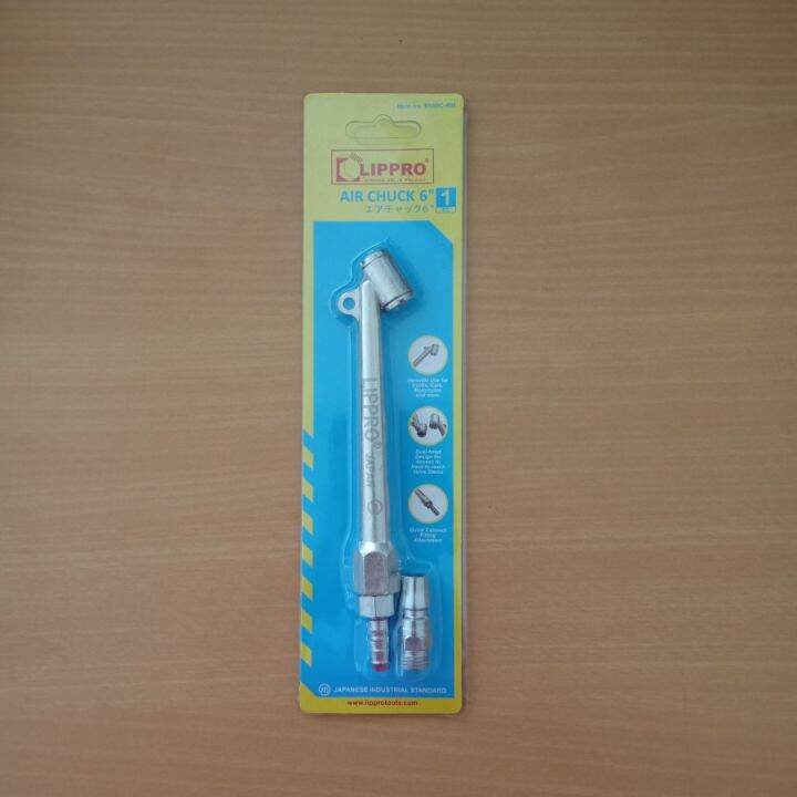LIPPRO 9100C-RH AIR CHUCK ALAT ISI ANGIN NIPPLE COUPLER 6" | Lazada ...