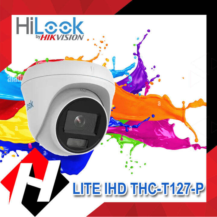 Camera Hilook 2mp Color Vu Lite Indoor Thc T127 P Garansi Resmi