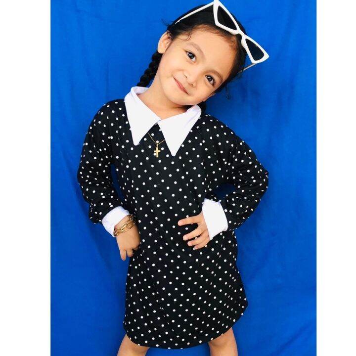 Wednesday Addams dress outfit clothing for all ages Jeis Fab Netflix ...