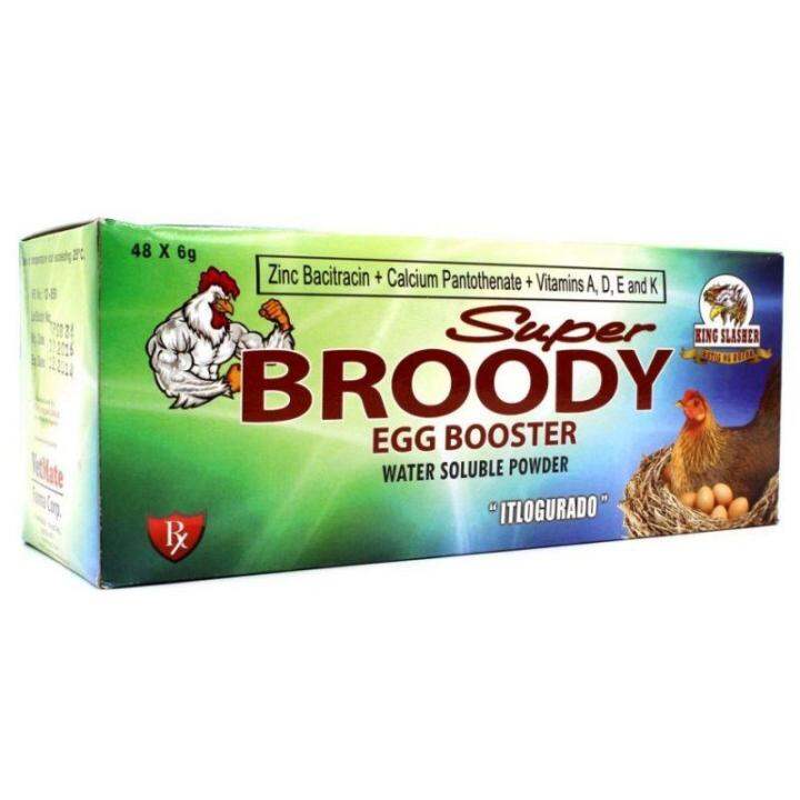 1 box Kingslasher Super Broody Egg Booster 6g x 48 sachets (April 2024 ...