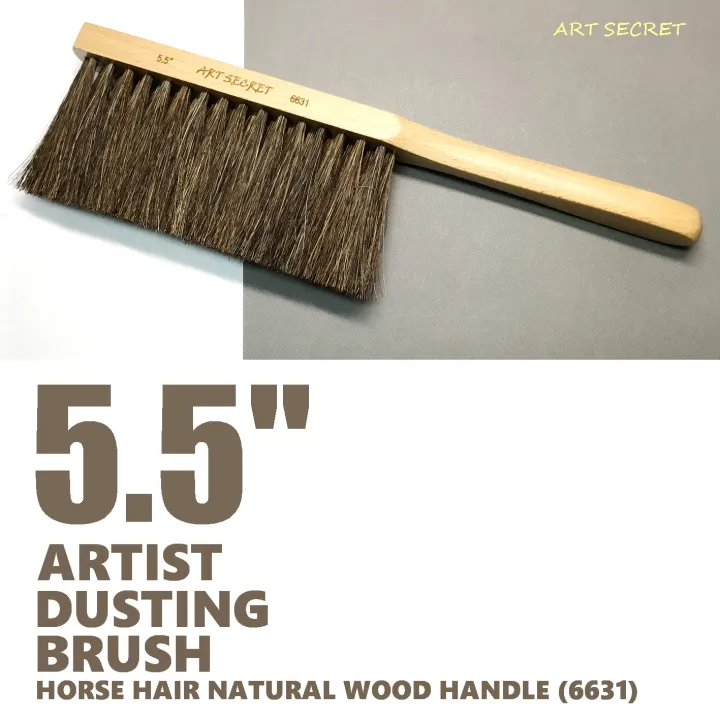 ART SECRET 5.5" inch Artist DUSTING BRUSH, Drafting Brush, Sweep Brush ...