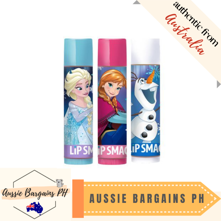 Lip Smacker Frozen Lip Balm 3 pack: Anna, Elsa, Olaf | Lazada PH