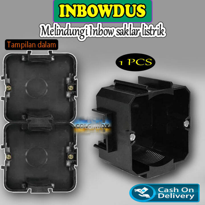 MR 1 PCS INBOWDUS Kotak Saklar Listrik IB Dus Mangkok saklar listrik ...