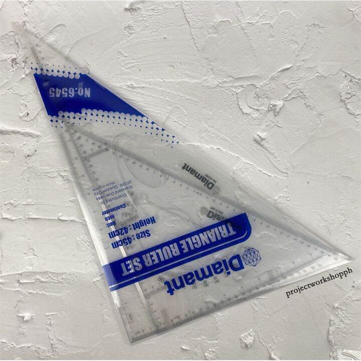 Diamant Triangle Set Big 45x45 and 30x60 | Lazada PH