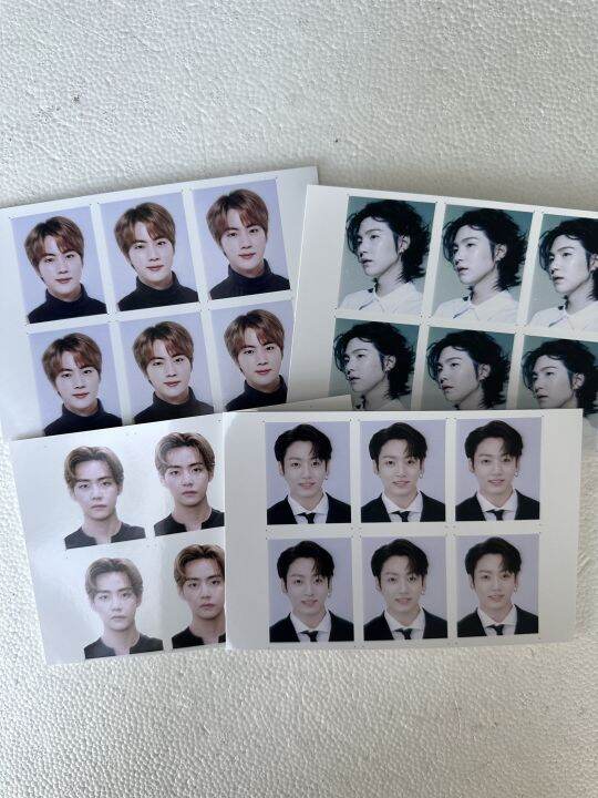 Passport size ID Photo | Picture 6 pcs | Customized | BTS ID photo ...