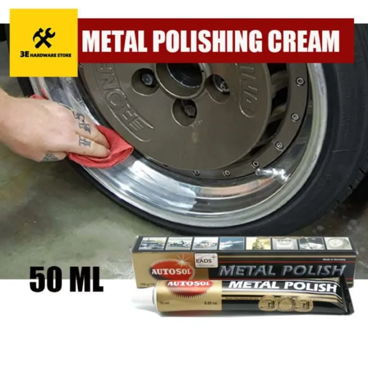 Autosol Strong Metal polish paste Rust Remover polishing paste 75ml ...