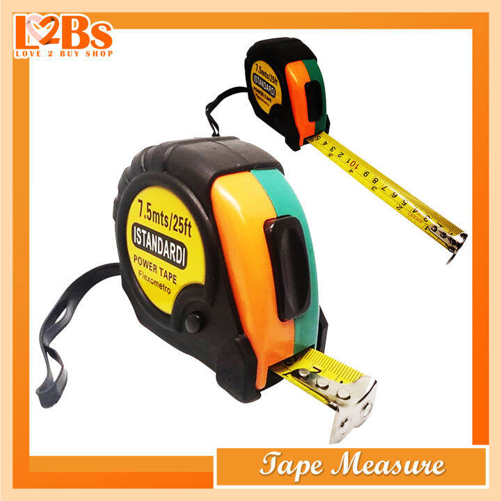 Tape Measure With Auto Locks 7.5 Meters | Lazada PH