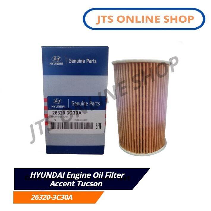 HYUNDAI Engine Oil Filter Accent Tucson CRDI 26320-3C30A | Lazada PH