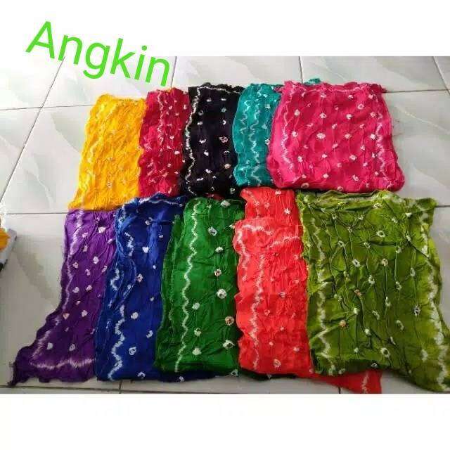 Angkin Jumputan - Pengikat perut kebaya - Kemben jumput dan sesirangan ...