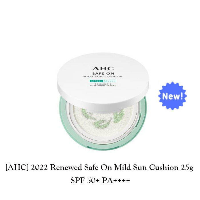 [AHC] 2022 Renewed Safe On Mild Sun Cushion 25g / SPF 50+ PA++++ / K-BEAUTY | Lazada Indonesia