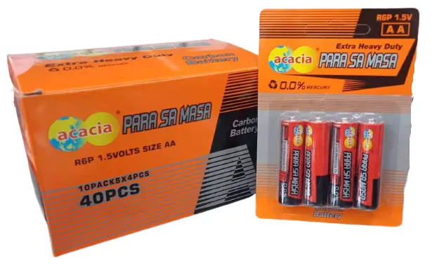 1BOX ACACIA 2A BATTERY (10PACKS X4PCS) | Lazada PH