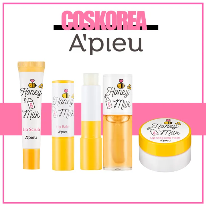 Apieu / Honey best collection / Honey Lip Balm 3.3g / Honey Sleeping ...