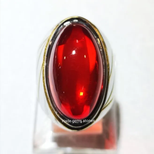 batu merah Siam super kualitas motiv pandan | Lazada Indonesia