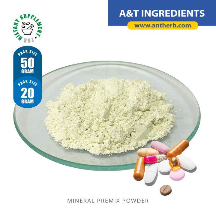 [20g/50g] Multi Minerals / Mineral Premix Powder / Serbuk Mineral ...