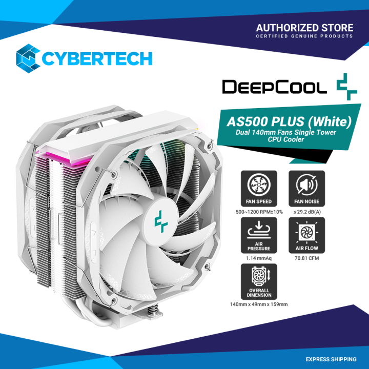 Deepcool AS500 Plus WH - Single Tower Cooler CPU Cooler | Lazada PH
