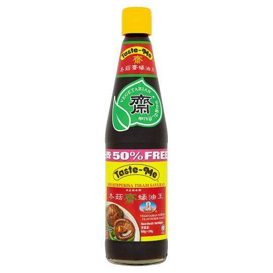 น้ำมันหอยเห็ดหอม เจ Taste-Me Vegetarian Oyster Flavoured Sauce 500g ...